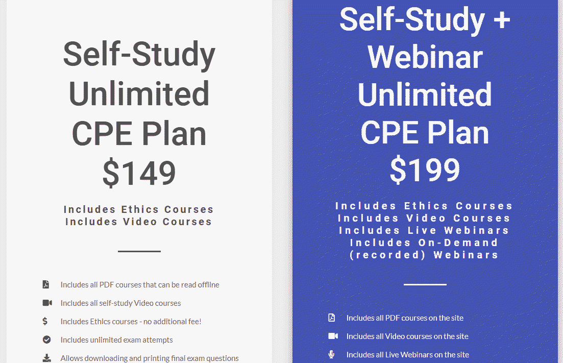 CPE Plans - CPE365