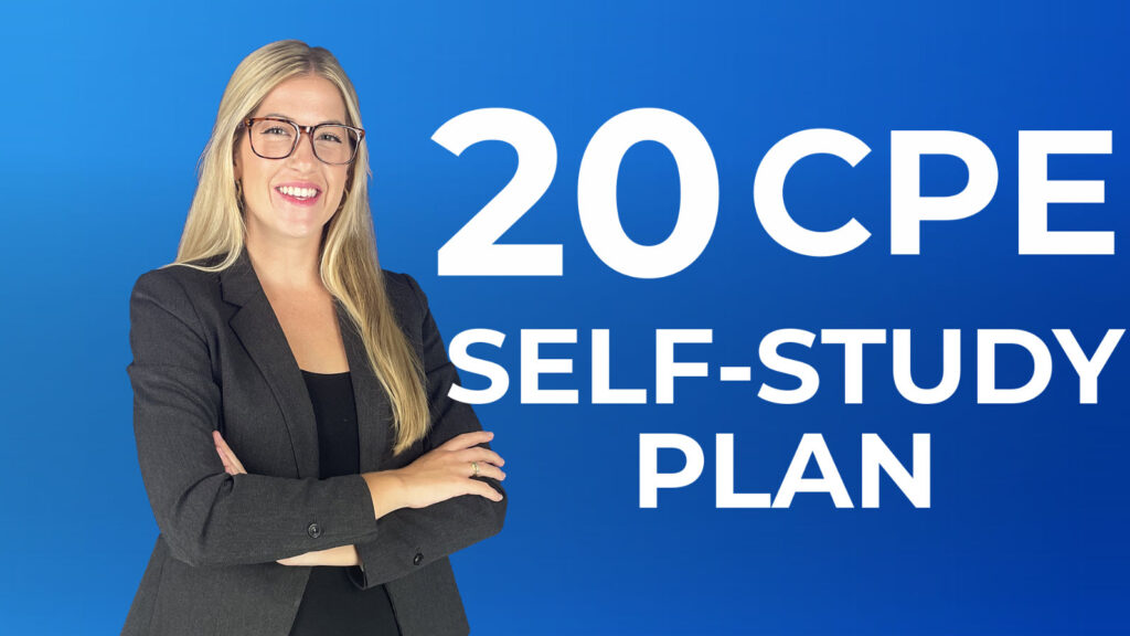 20 CPE Self-Study Plan - CPE365